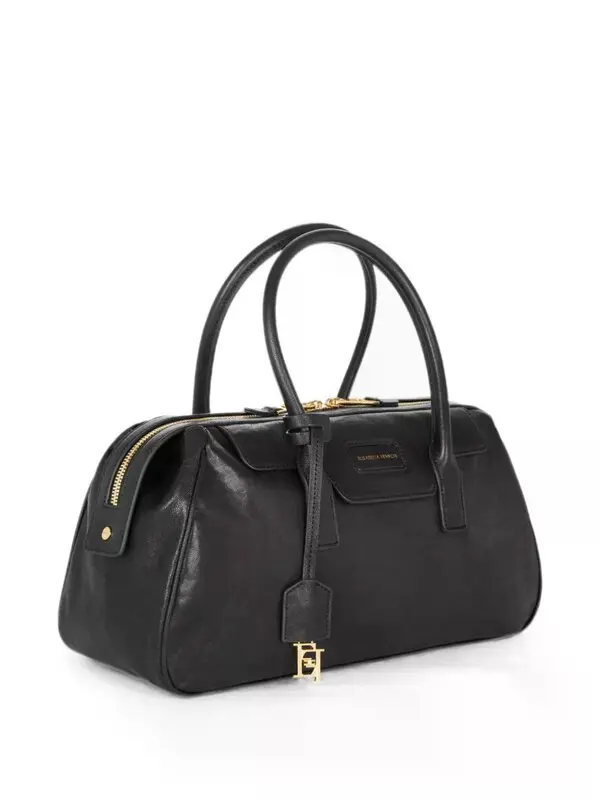 Elisabetta Franchi Medium Boston Bag In Nappa Leather