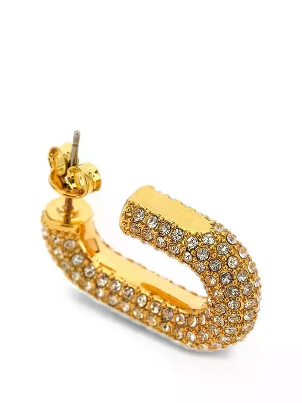 Rabanne Crystal-embellished Earrings - Gold