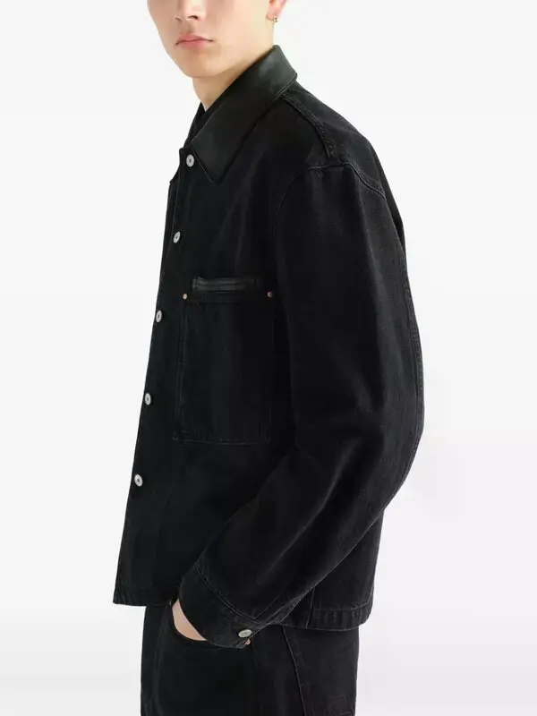 LEMAIRE Workwear Overshirt In Selvedge Denim
