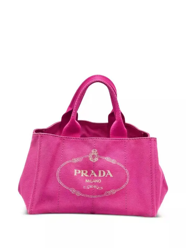Prada Canapa Tote Bag - Pink