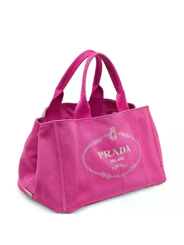 Prada Canapa Tote Bag - Pink