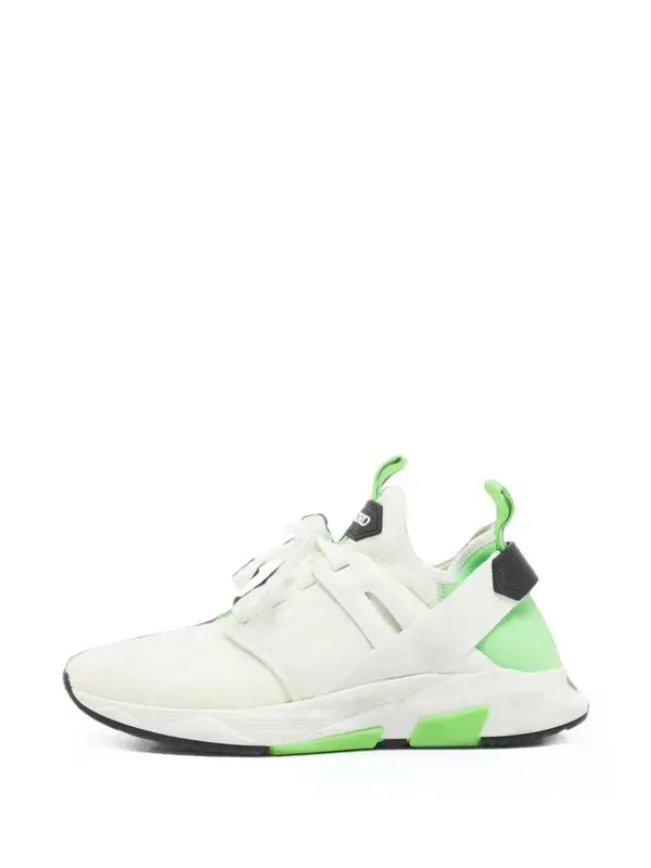 TOM FORD Jago Canvas Sneakers - White