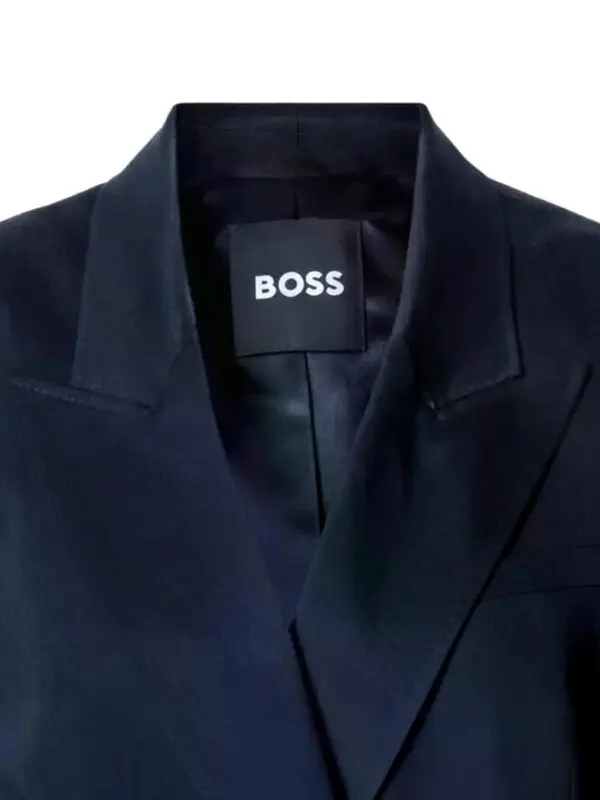 BOSS Jaleto Double-breasted Peak-lapel Blazer