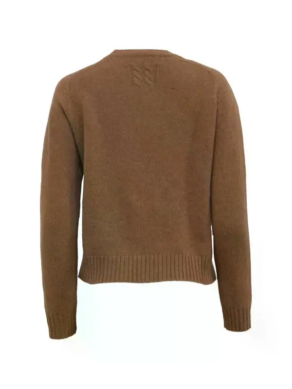 NILI LOTAN Knitted Crew-neck Sweater