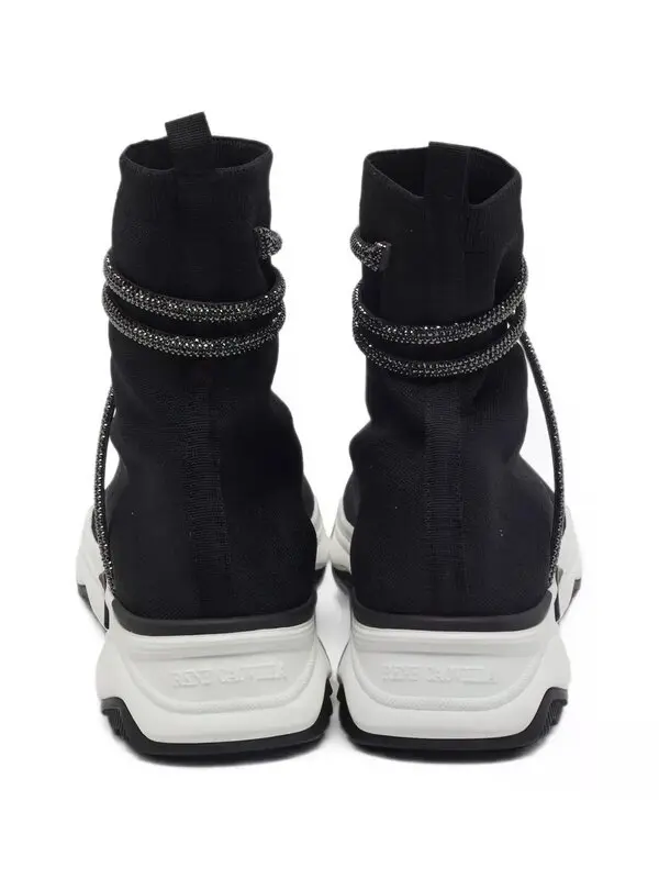 Rene Caovilla Cleo Crystal-embellished Sneakers