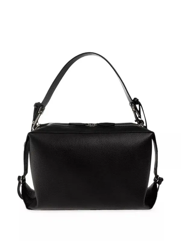 Yuzefi Bento Pebbled Leather Shoulder Bag