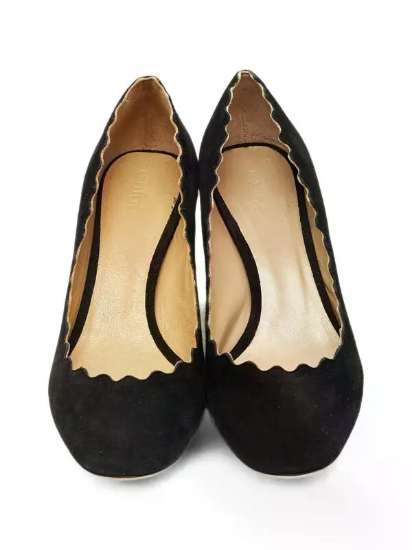 Chloé Laurena Scalloped Pumps