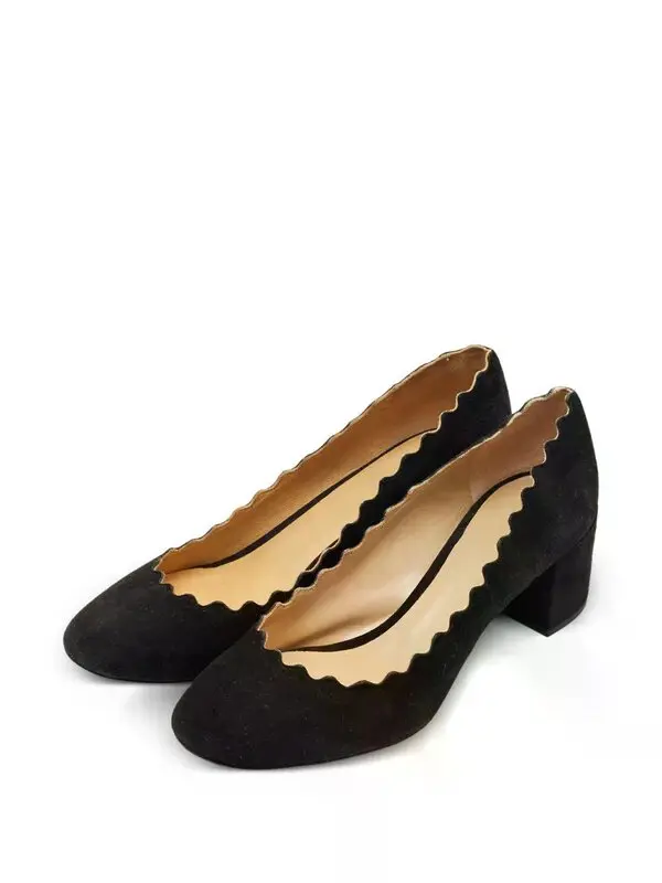 Chloé Laurena Scalloped Pumps
