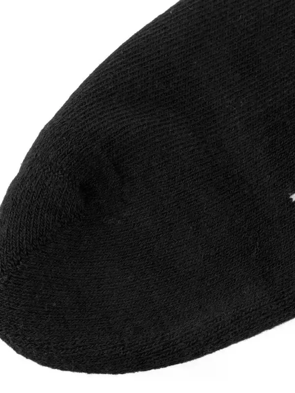 EVISU Seagull-embroidered Logo Socks