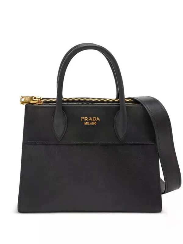 Prada Paradigme Saffiano Lux Tote Bag - Black