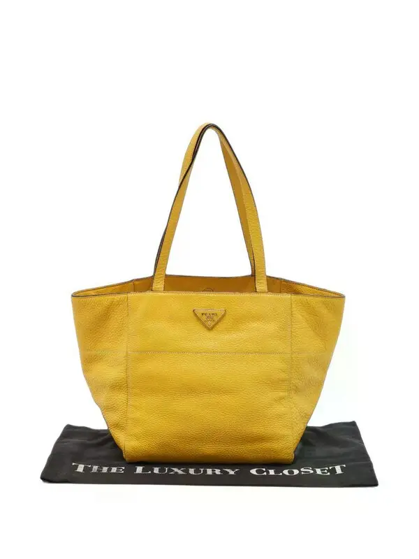 Prada Leather Tote Bag