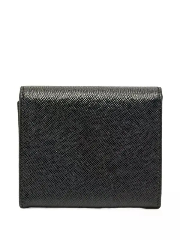 Prada Leather Trifold Wallet