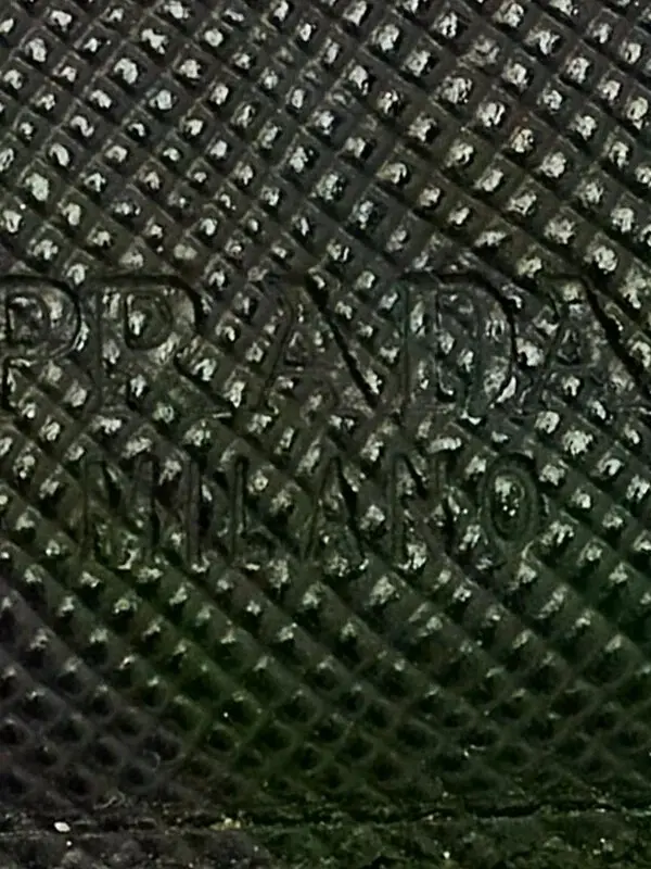 Prada Leather Trifold Wallet