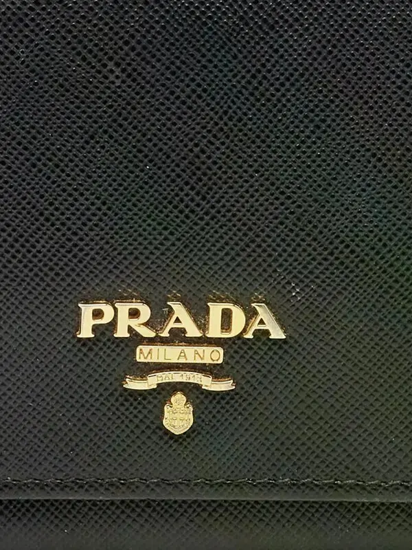 Prada Leather Trifold Wallet
