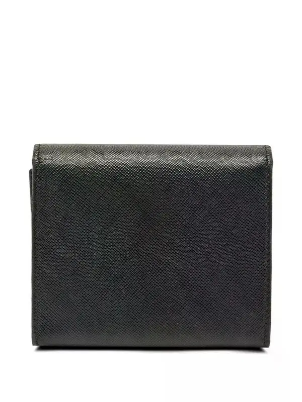 Prada Leather Trifold Wallet