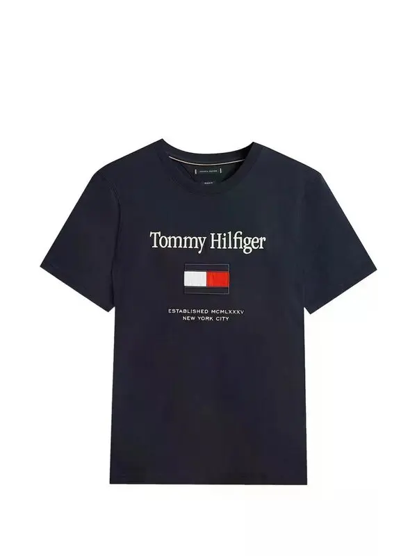 Tommy Hilfiger Logo-embroidered T-shirt
