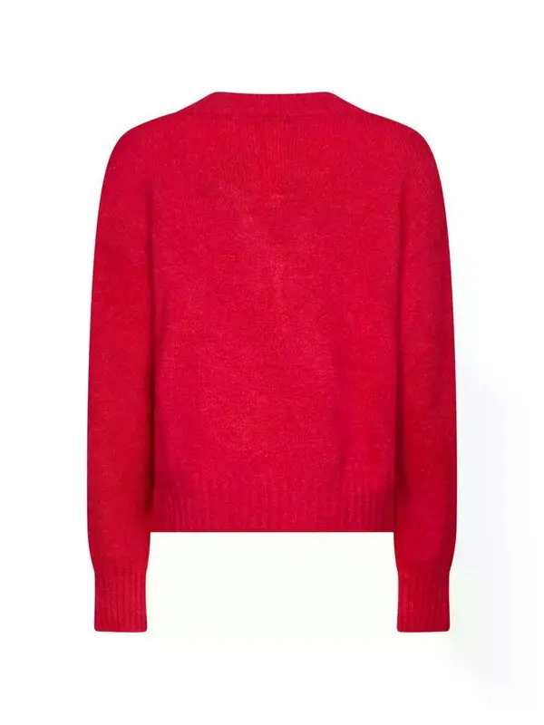 Max Mara V-neck Sweater - Red