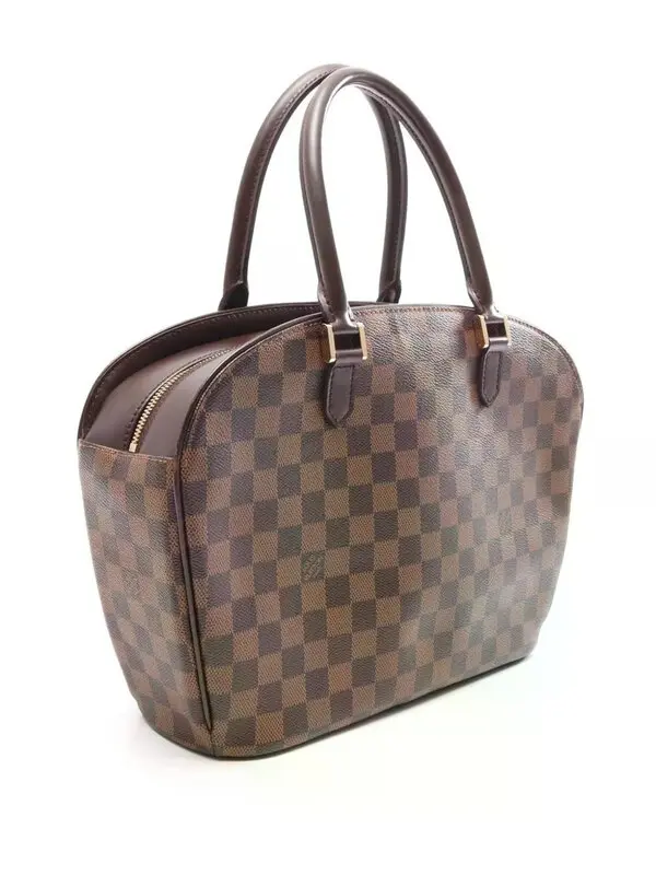 LOUIS VUITTON 2004 Damier Ebene Sarria Horizontal Handbag