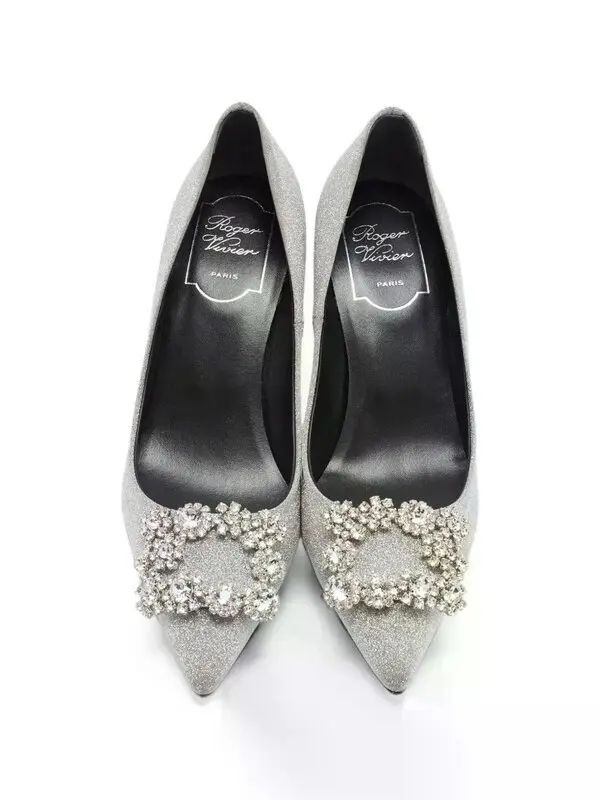 ROGER VIVIER Efflorescence Glitter Pumps