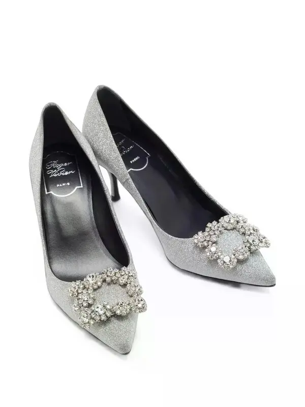 ROGER VIVIER Efflorescence Glitter Pumps