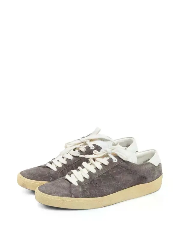 Saint Laurent Court Classic Sl/06 Sneakers - Grey