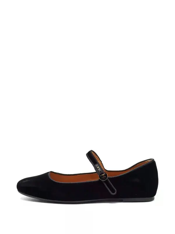 TOD'S Mary Jane Ballet Flats - Black