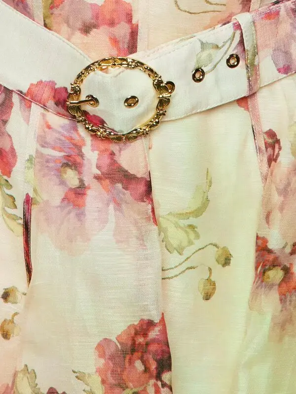 Zimmermann High Tide Floral-print Mini Dress