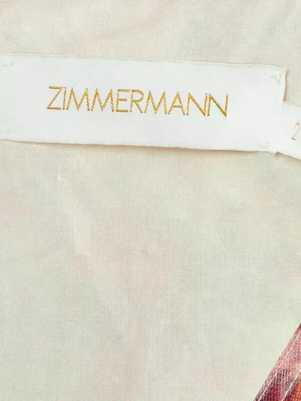 Zimmermann High Tide Floral-print Mini Dress
