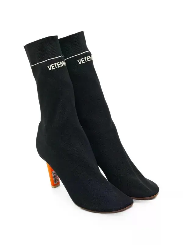 Vetements Sock Runner Logo-print Boots
