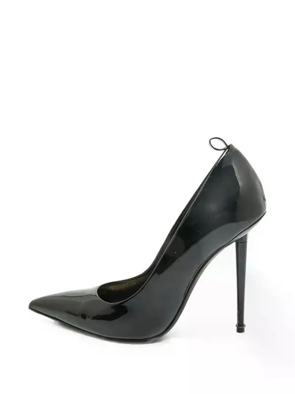 TOM FORD Padlock Pointed-toe Pumps - Black