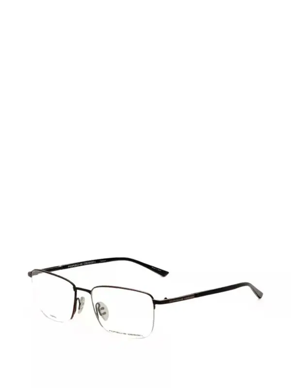 Porsche Design Rectangle-frame Glasses