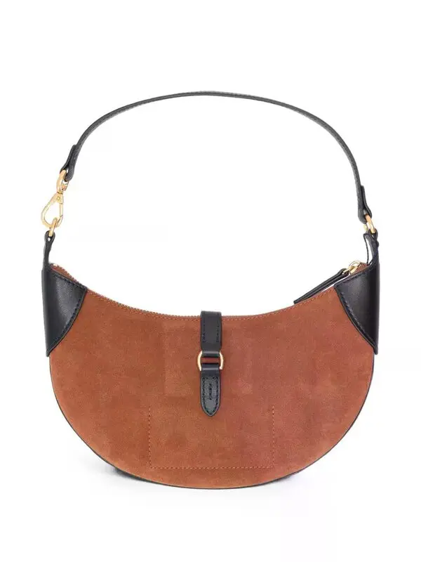Polo Ralph Lauren Mini Polo Id Suede Shoulder Bag