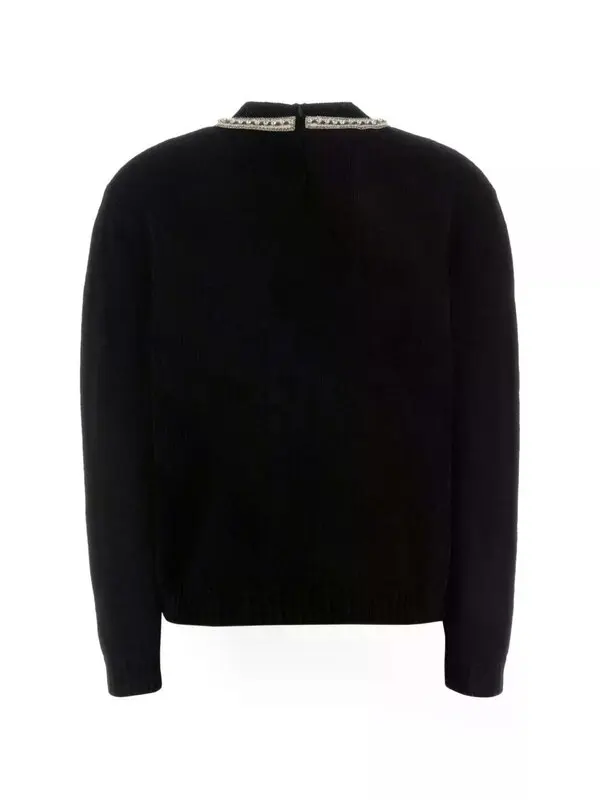 Valentino Garavani Embroidered Wool Jumper