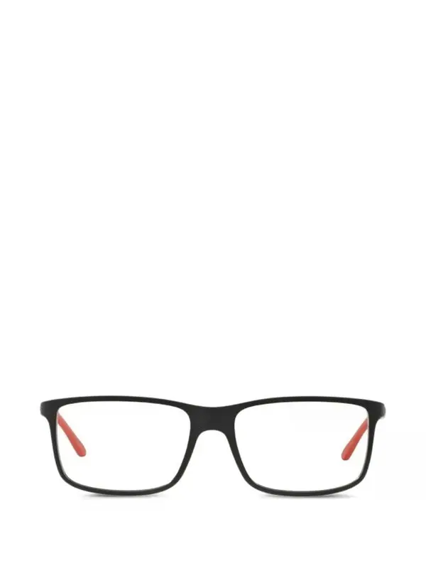 Polo Ralph Lauren Rectangle Frame Eyeglasses - Black