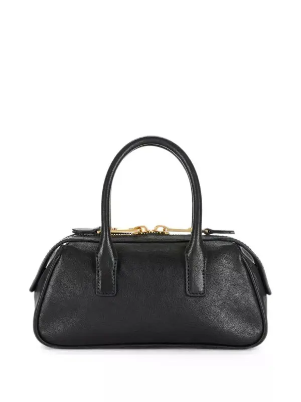 Elisabetta Franchi Small Boston Bag In Leather