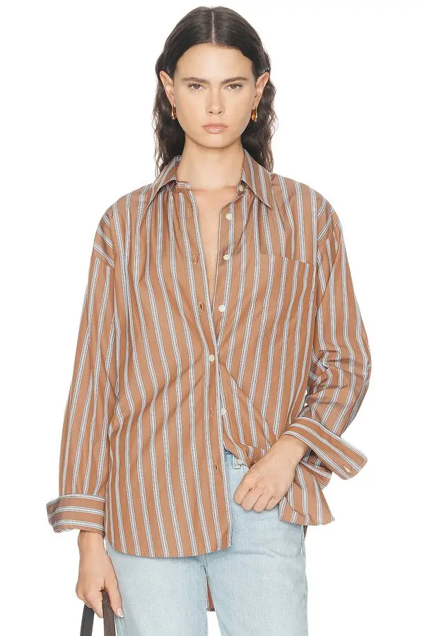 Citizens Of Humanity Striped Cotton Shirt