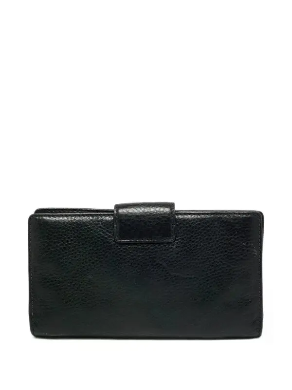 Marc Jacobs Turn-lock Flap Wallet - Black