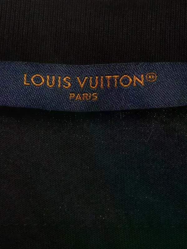 LOUIS VUITTON Embossed Logo Crew-neck T-shirt