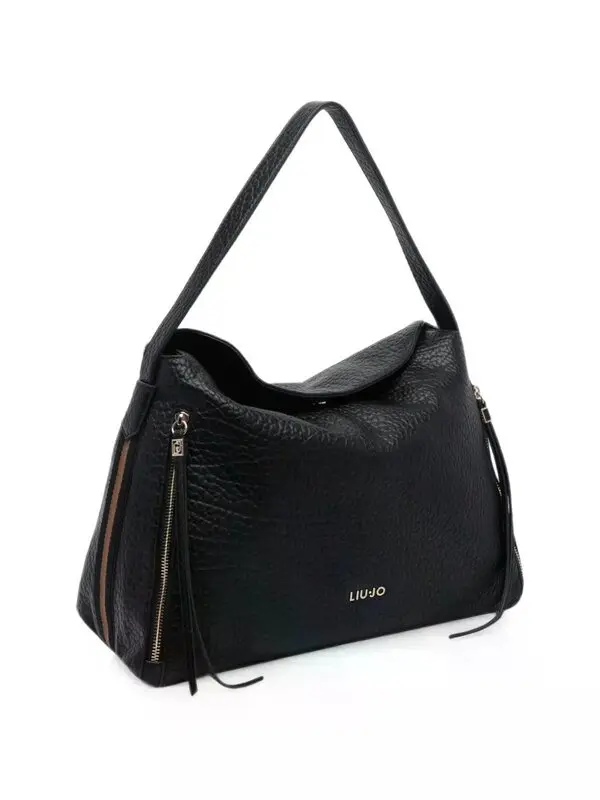 Liu Jo Grained-effect Logo-plaque Tote Bag
