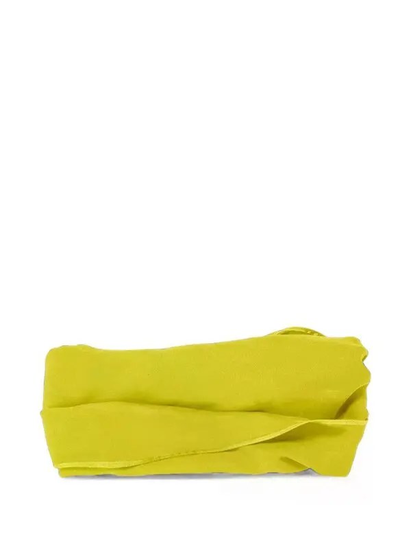 JENNIFER BEHR Kaylee Silk-satin Headwrap - Yellow