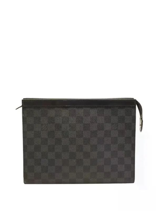 LOUIS VUITTON Mm Voyage Damier Graphite Clutch Bag