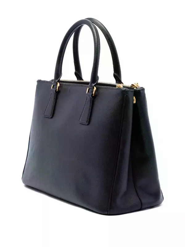Prada 2013-2026 Large Saffiano Lux Galleria Double Zip Satchel