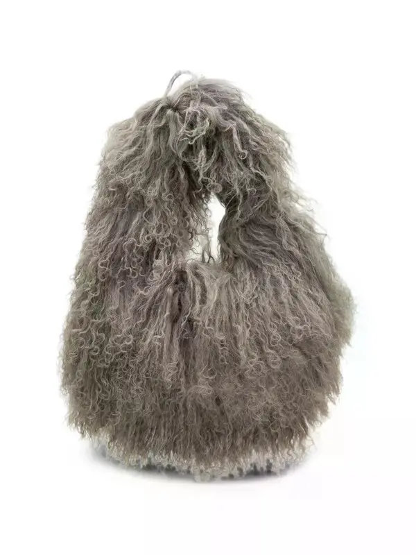 MARTHA LOUIS Annie Shearling Tote Bag
