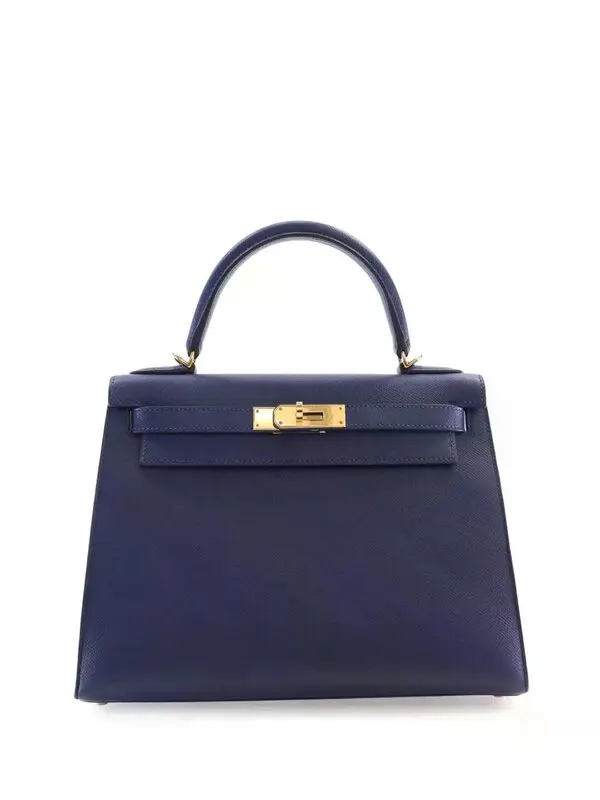 Hermès 2014 Epsom Kelly Ii Sellier 28 Satchel