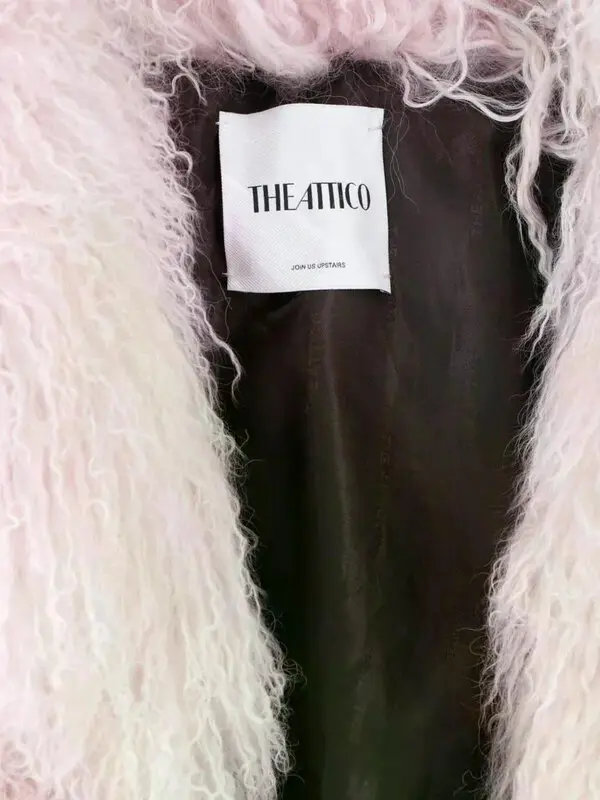 Attico Oversized Shearling Jacket