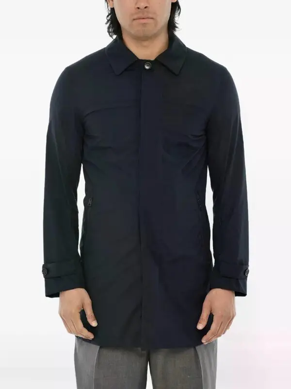 Woolrich Concealed-fastening Jacket - Blue