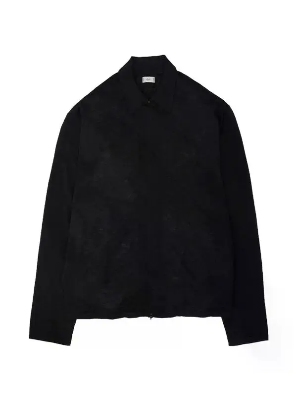 YOKE Zip-up Cardigan - Black