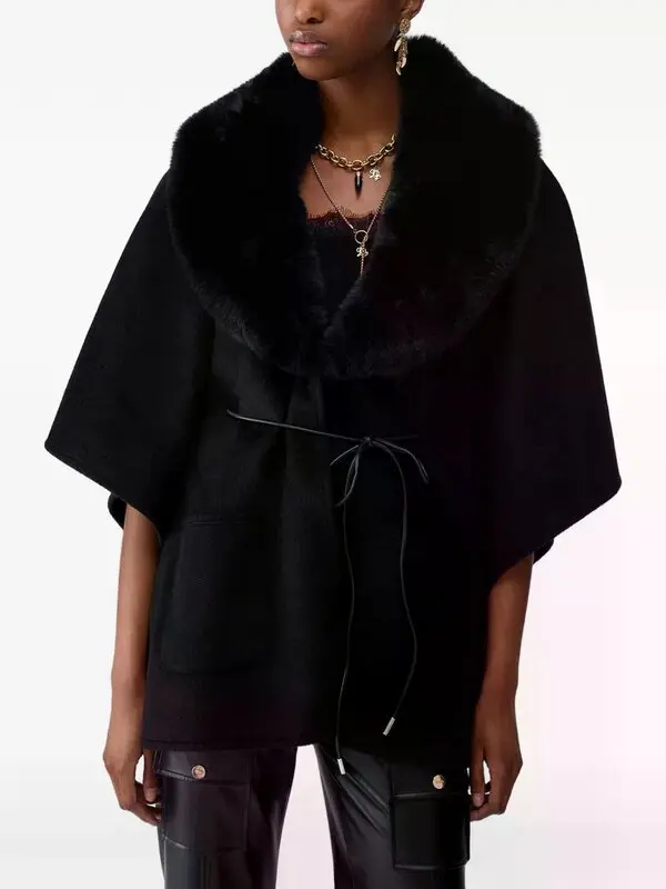 Liu Jo Synthetic-shearling Poncho