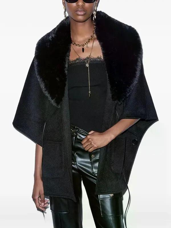 Liu Jo Synthetic-shearling Poncho