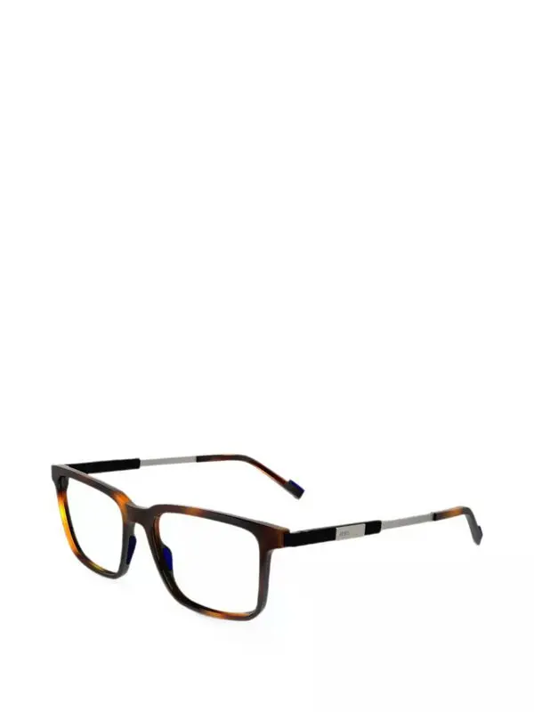 ZEISS Tortoise-effect Rectangle-frame Glasses - Brown